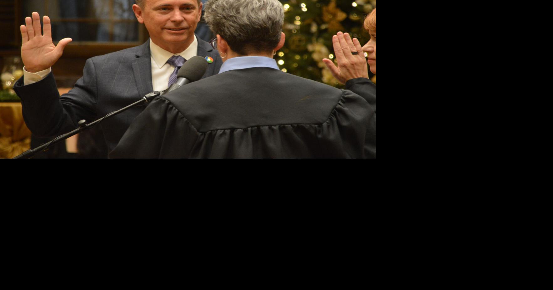 PHOTOS: Gwinnett Commissioner-elect Matthew Holtkamp swearing-in ...
