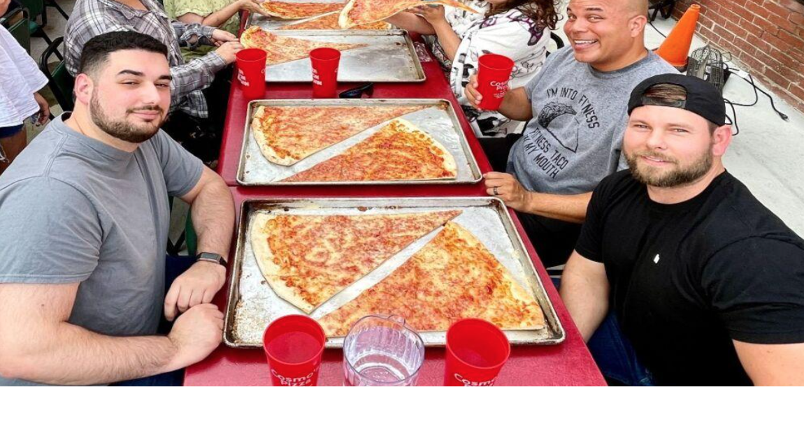 PHOTOS: Scenes from Cosmo’s Pizza + Social Big Slice Challenge ...
