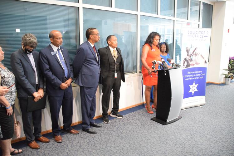 PHOTOS: Solicitor General Brian Whiteside hosts press conference to ...