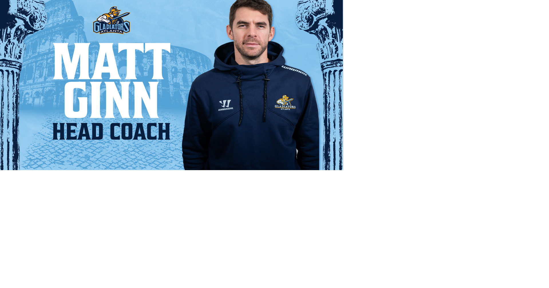 Atlanta Gladiators Promote Former Goalie Matt Ginn to Head Coach ...