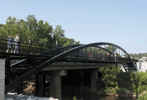 Pedestrian bridge opens across Yellow River in Lilburn | Archive ...