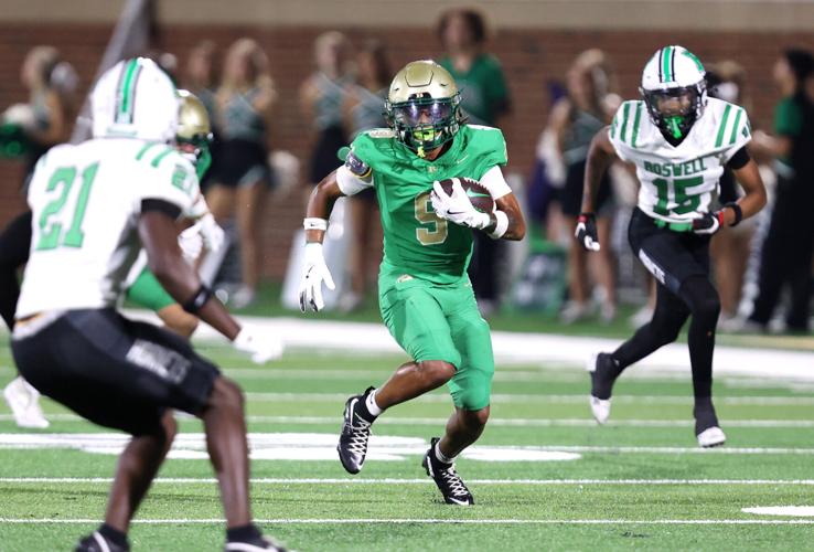 Georgia-Bound Tyriq Green Stars in Buford Football's Rout of Roswell ...