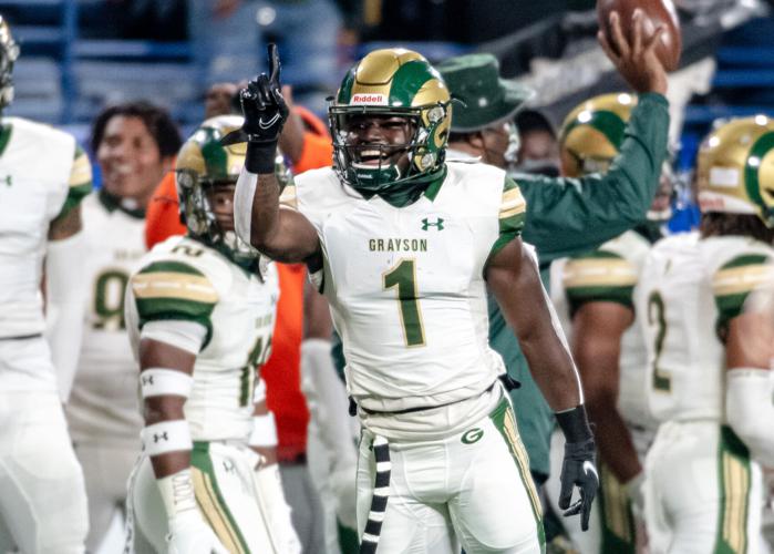 Grayson starts fast against Collins Hill, wins third state championship ...