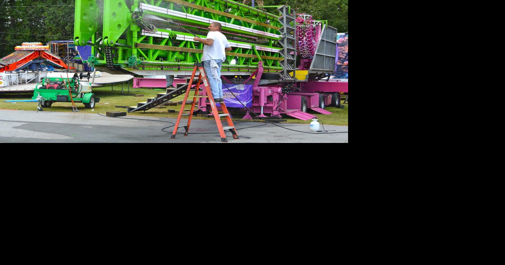 Gwinnett County Fair finishing setup for Thursday opening | News ...