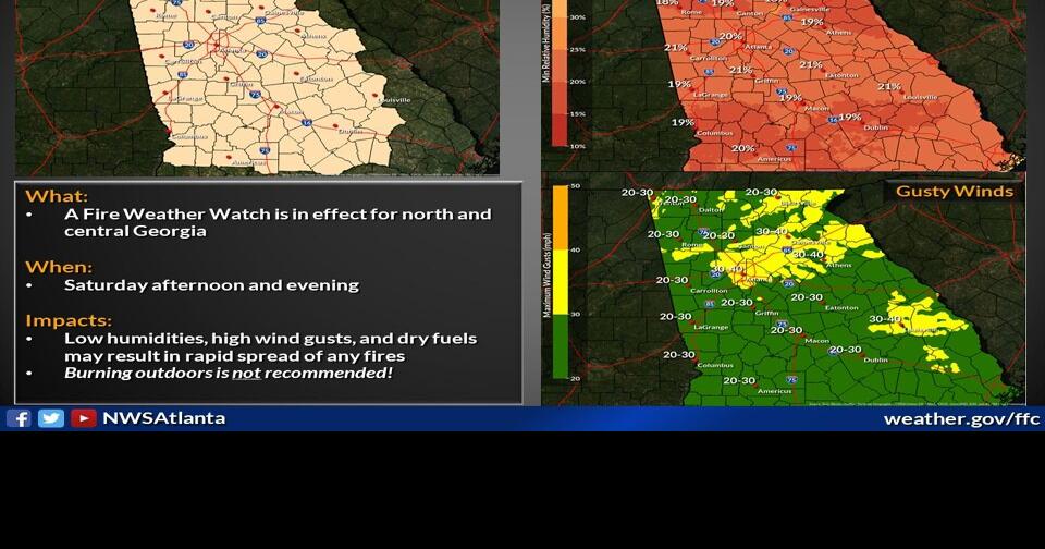 Georgia Forestry Commission urges residents to not do outdoor burning ...