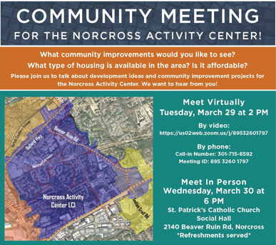 Don’t Miss the Norcross Activity Center Community Meeting! | News ...