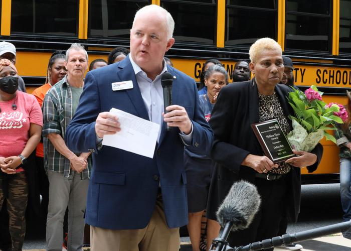 Rotary Club of Gwinnett honors GCPS bus driver with Hidden Hero Award ...