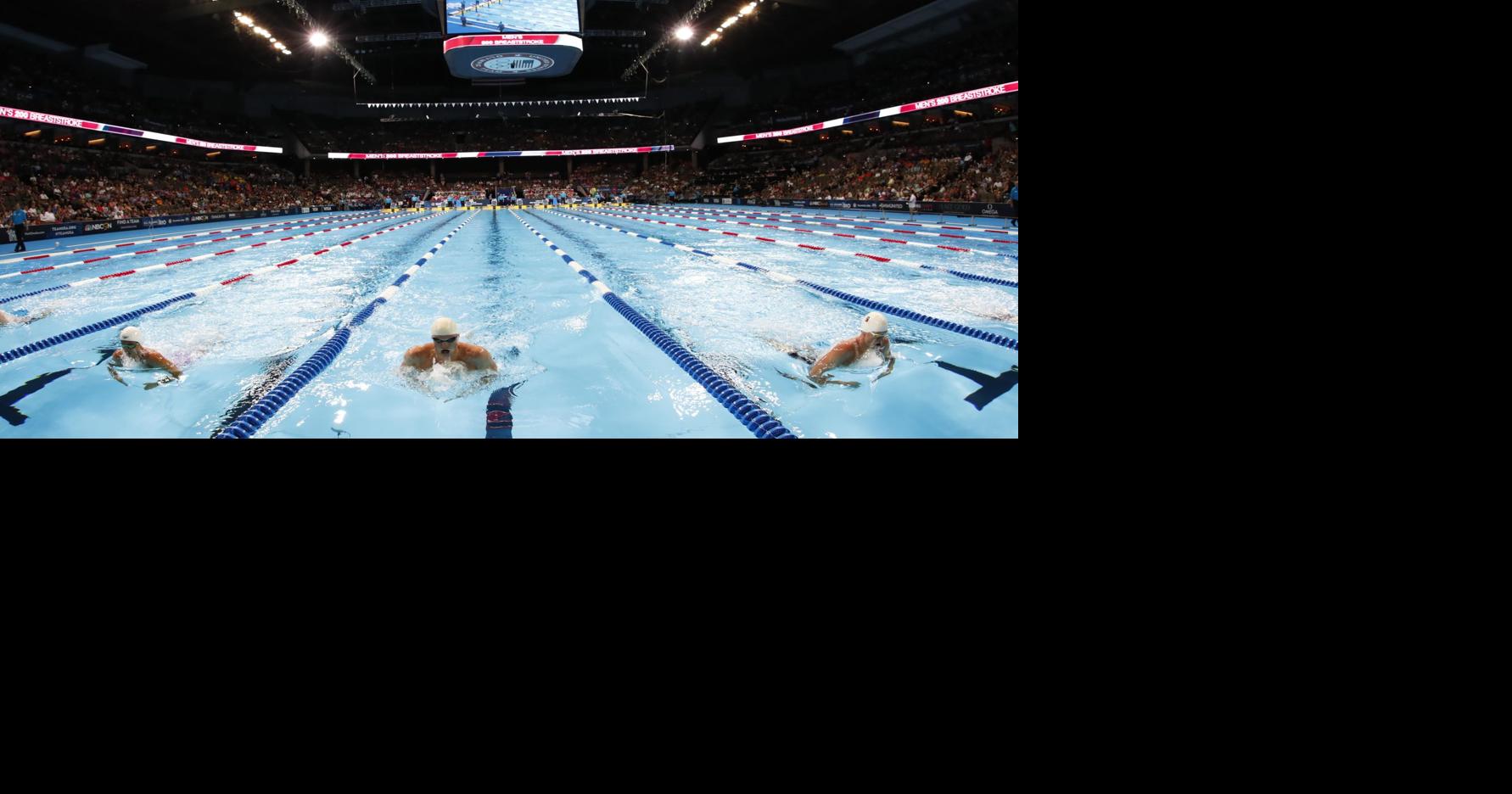 Caleb Weir nearly advances in 100 freestyle at U.S. Olympic Swimming ...