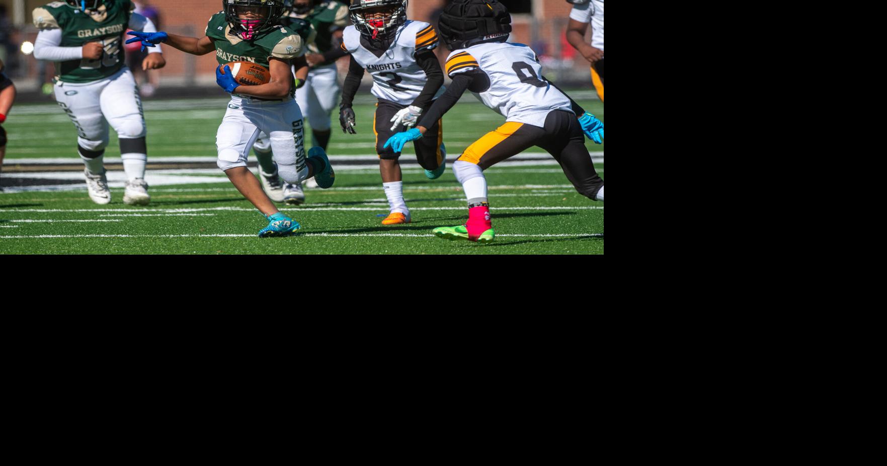 Grayson Holds Off Lawrenceville for 9-year-old Gwinnett Football League ...