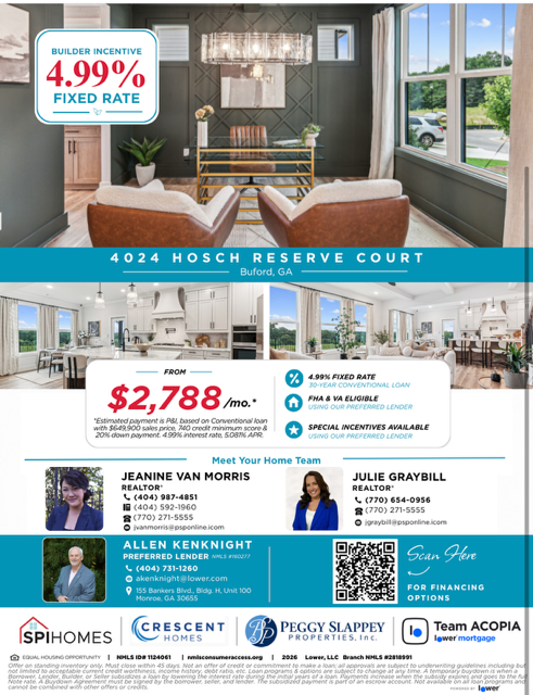 ON THE MARKET: Incredible 4.99% Financing Offer* at Hosch Reserve in ...