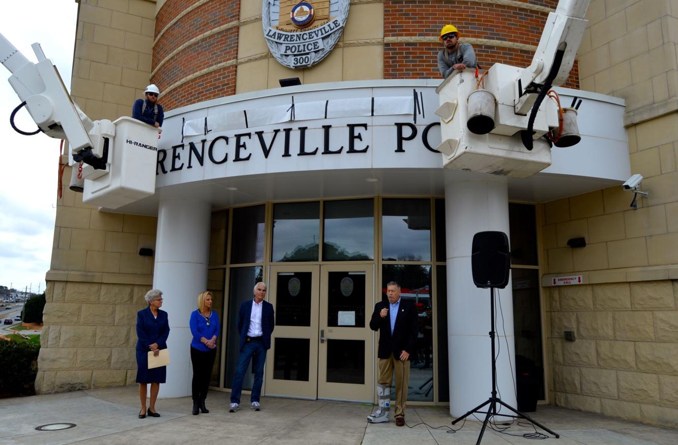 PHOTOS: Lawrenceville Police Department Headquarters renaming ...