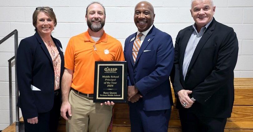 Trickum Middle School's Ryan Queen Named Georgia Principal Of The Year ...