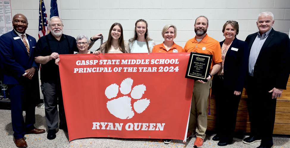 Trickum Middle School's Ryan Queen Named Georgia Principal Of The Year ...