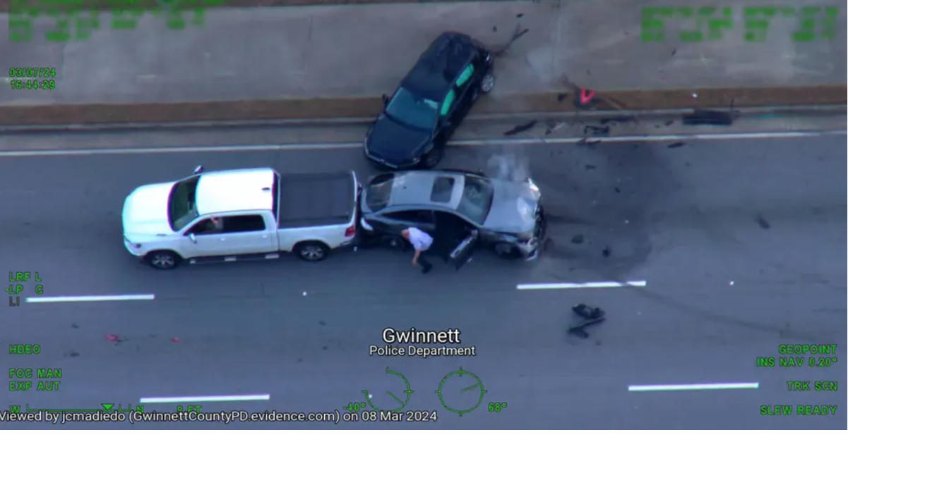 Gwinnett Police: Suwanee Man Who Allegedly Assaulted Wife Crashed Car While Fleeing Police ...