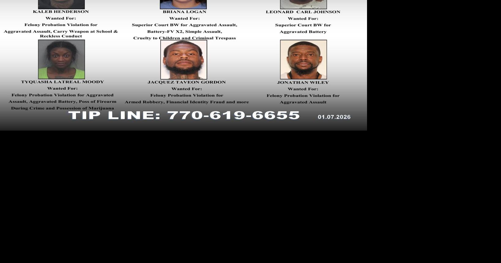 WANTED IN GWINNETT: Week of Jan. 5 | | gwinnettdailypost.com