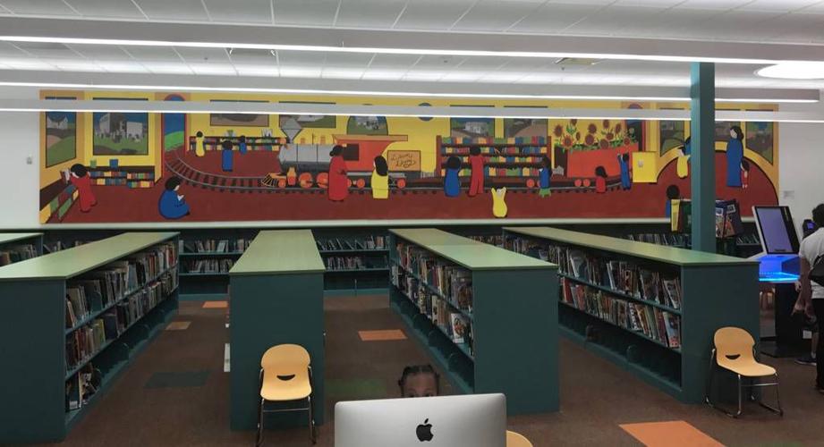 Artist calls Lilburn library mural ‘gratifying’ | News ...