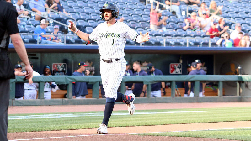 Forrest Wall stars again in Gwinnett Stripers' fifth straight win ...