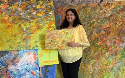 ART BEAT: Painter Chitra Ramanathan's Art Spans The Globe | News ...