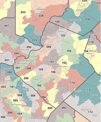 gwinnett county zip code list