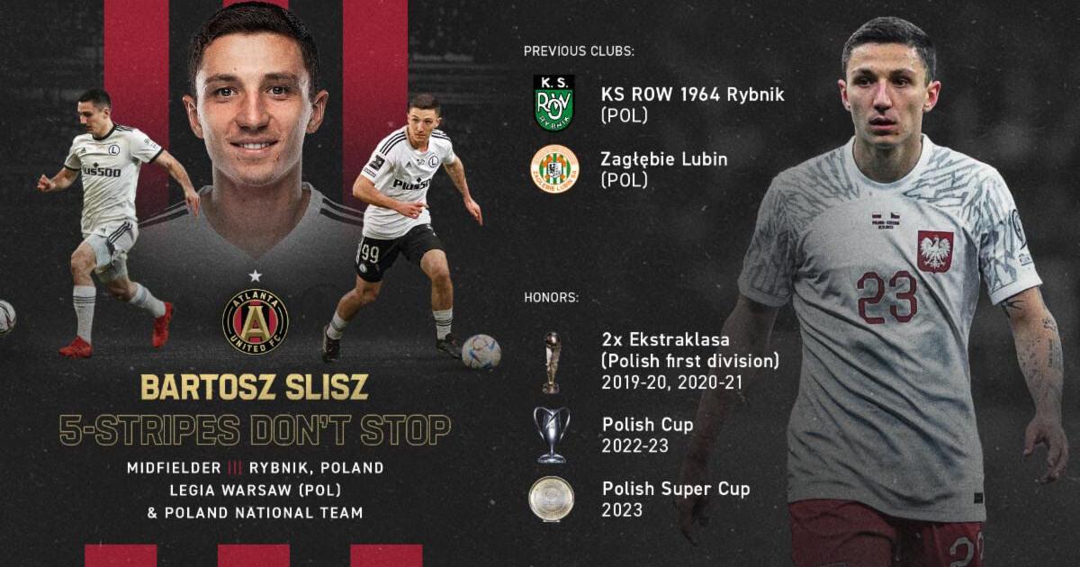 Polish MF Bartosz Slisz Signs with Atlanta United | Sports ...