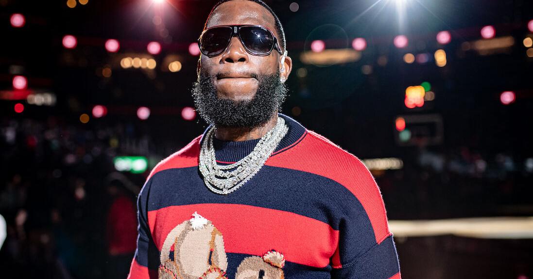 PHOTOS: Gucci Mane's halftime performance at Atlanta Hawks game ...