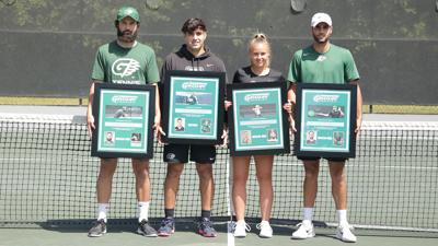 Georgia Gwinnett College men's tennis honors three seniors, sweeps ...