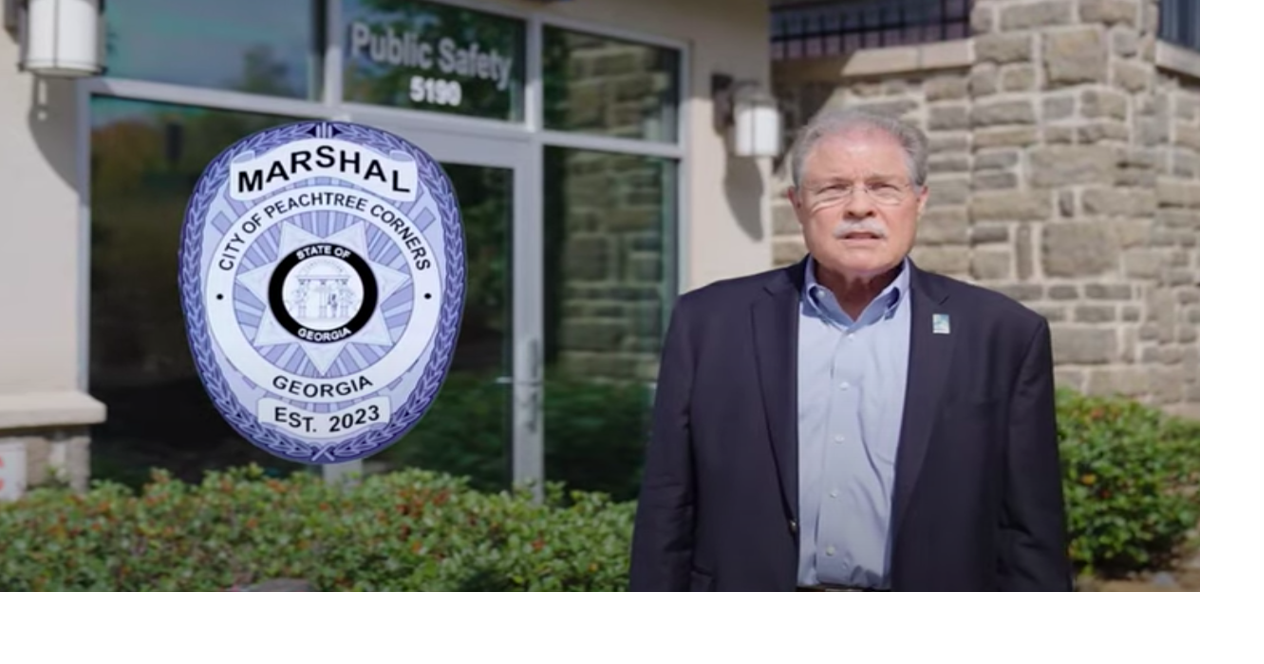 Peachtree Corners Mayor Mike Mason Highlights New City Marshals In ...