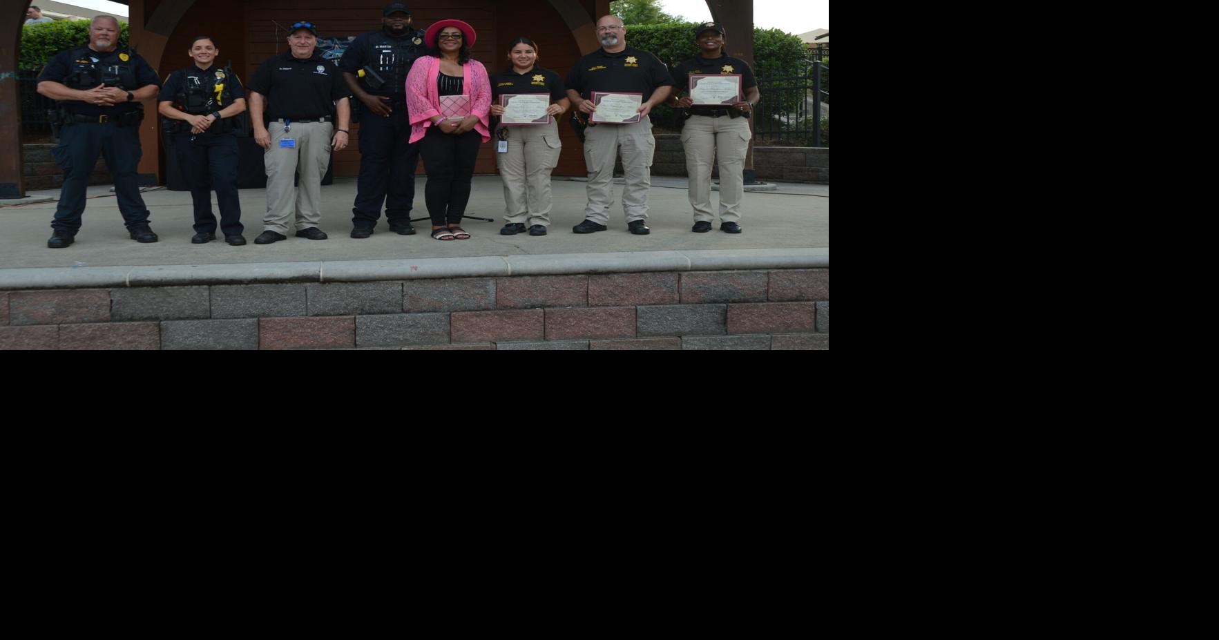 Local law enforcement officials recognized for community service | News ...