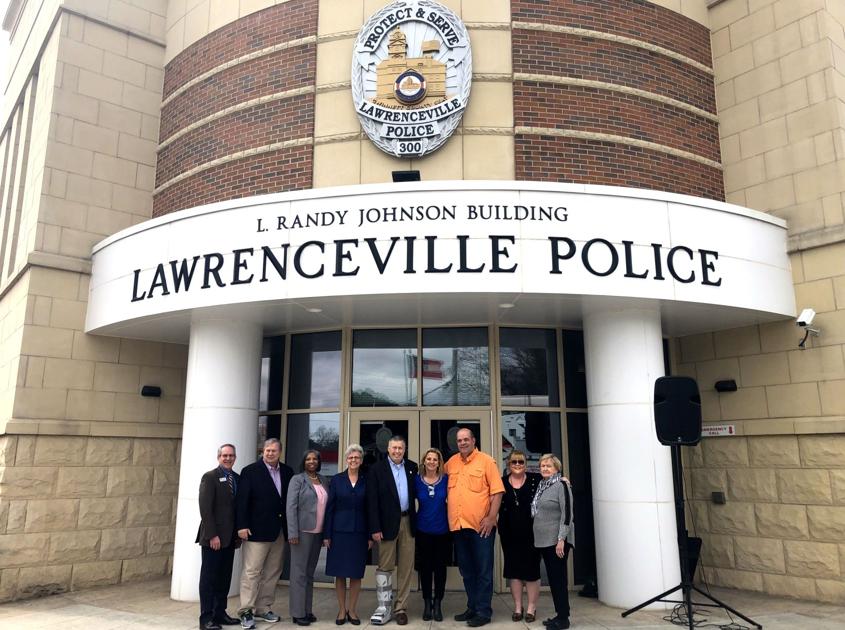PHOTOS: Lawrenceville Police Department Headquarters renaming ...