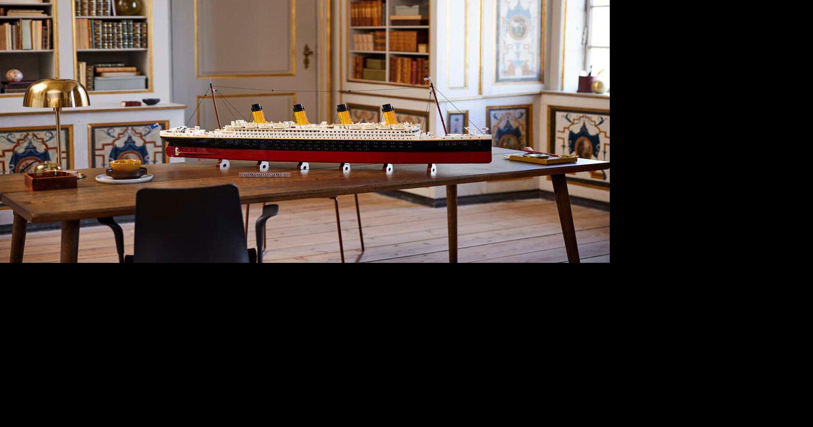 LEGO to release a 9,090-piece scale model of the Titanic -- its biggest ...