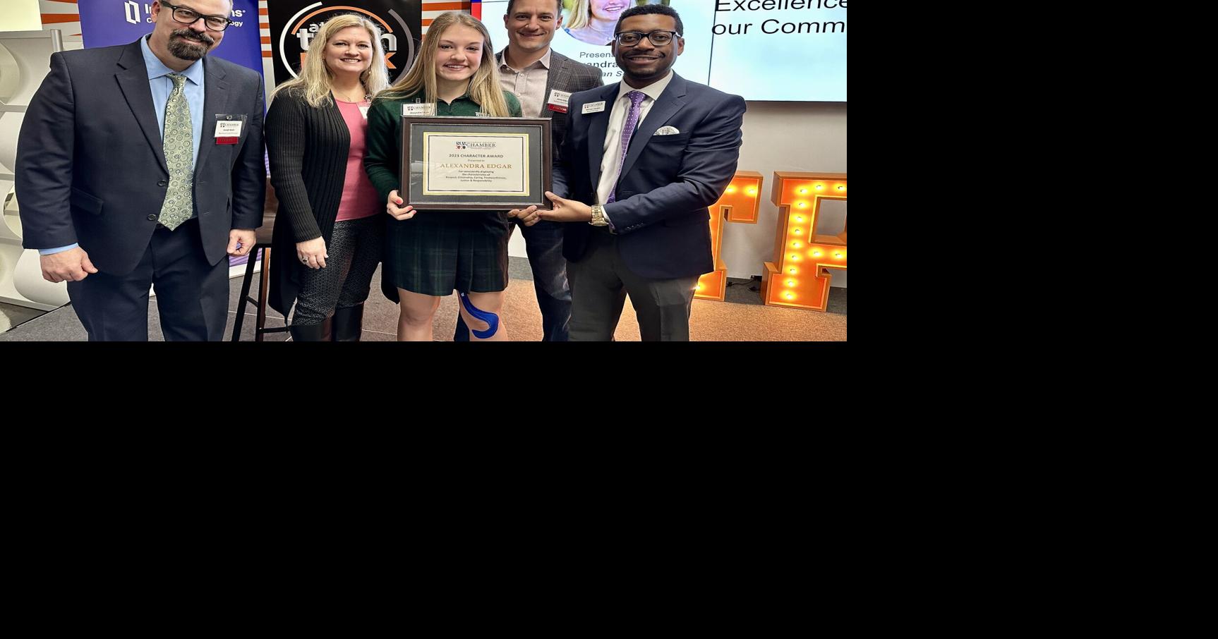 Wesleyan student wins character award from Southwest Gwinnett Chamber ...