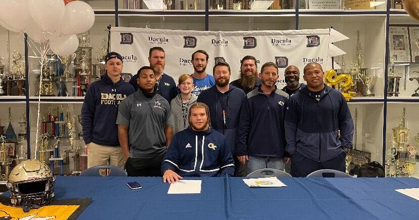 Georgia Tech lands one of state's best two-way players, Dacula's Kyle ...