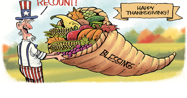 15 editorial and topical cartoons from the past week — Nov. 23 ...