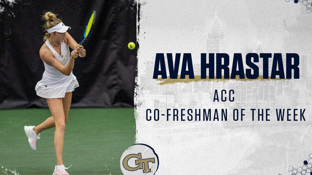 Duluth resident Ava Hrastar named ACC Co-Freshman of the Week | Sports ...