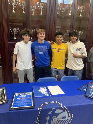 Peachtree Ridge honors soccer recruits Brody Schroeder, Daniel Romero ...