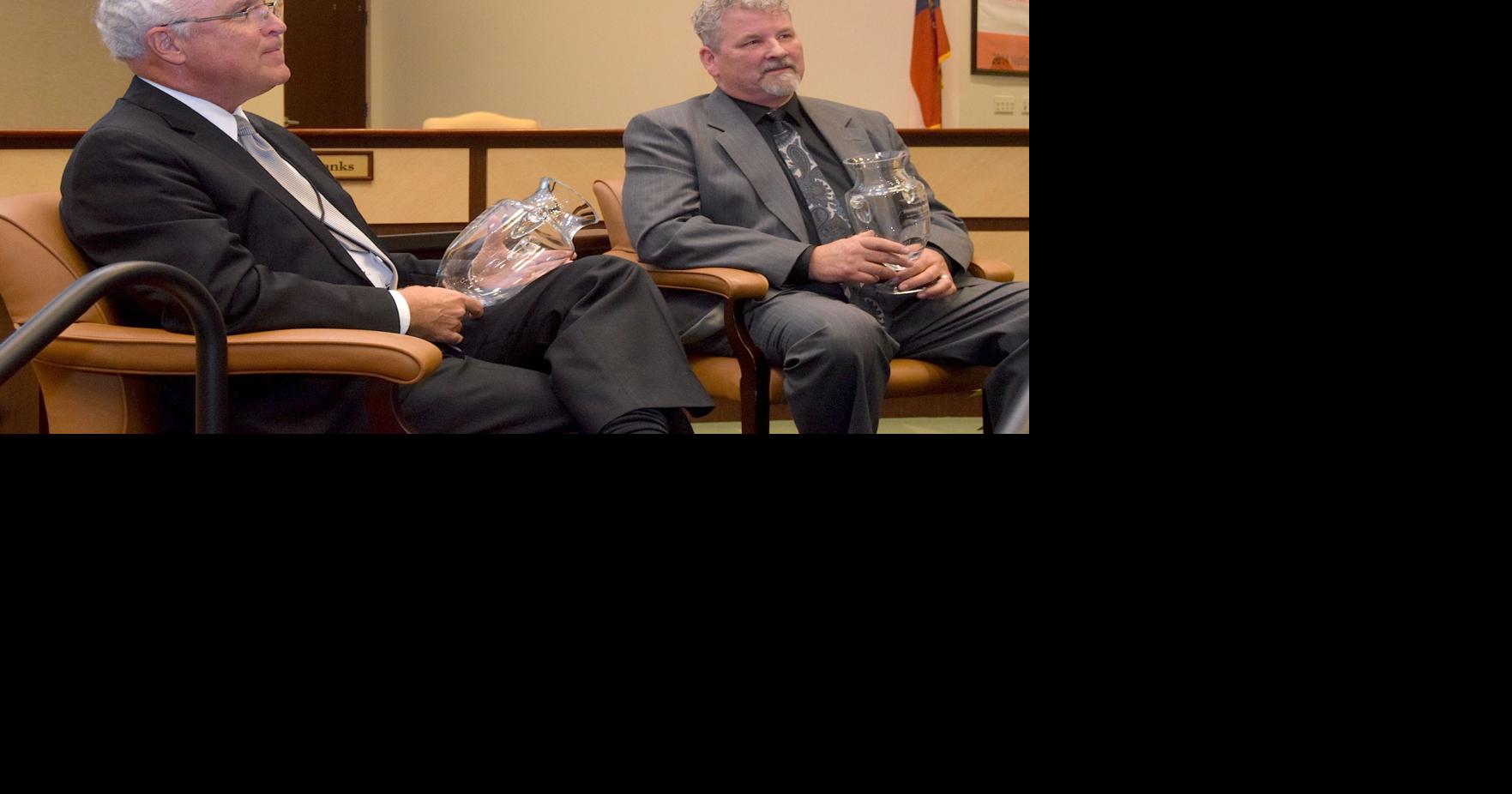 GCPS fetes retiring board members Robert McClure, Dan Seckinger; will ...