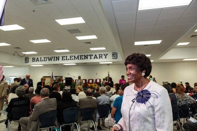 Baldwin Elementary dedication salutes namesake Beauty Baldwin ...