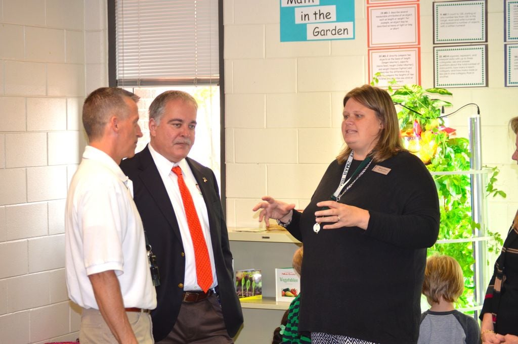 Pharr Elementary shows off garden to state superintendent | News ...