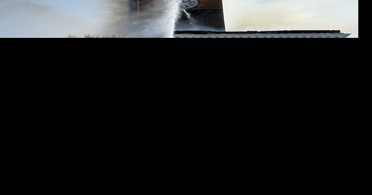 BREAKING: Historic Courthouse in flames | Police Fire ...
