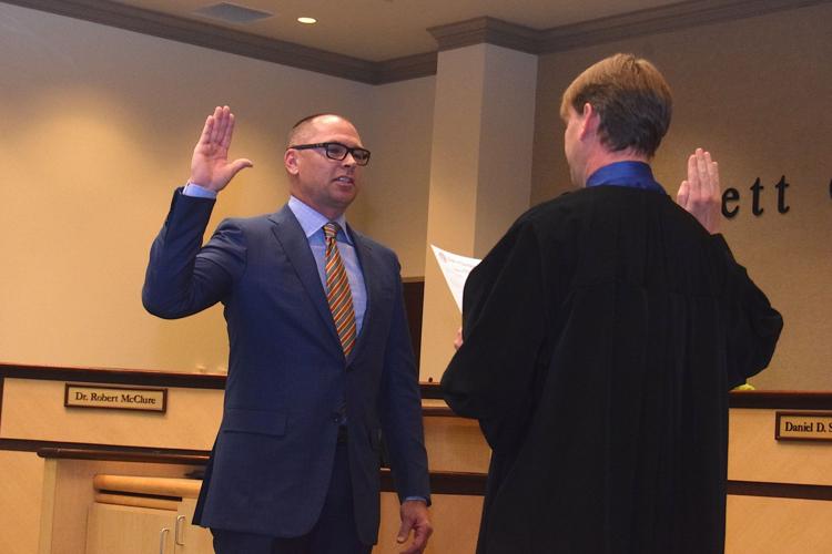 Everton Blair, Steve Knudsen sworn into BOE on history-making night ...