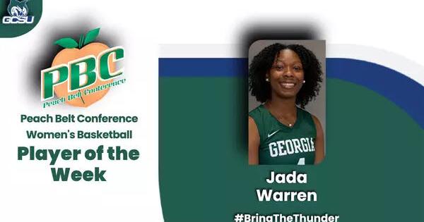 Norcross Grad Jada Warren Named Peach Belt Conference Player of the ...