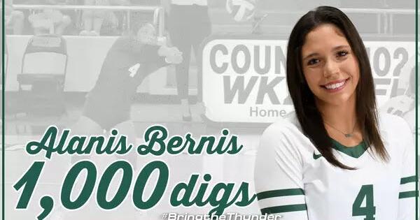 Mill Creek Grad Alanis Bernis Reaches 1,000 Digs with Georgia College ...