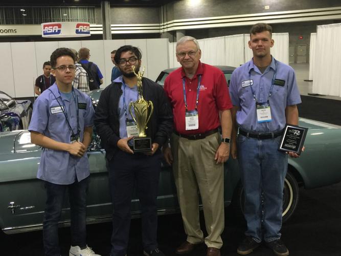 GOOD NEWS FROM SCHOOLS: Maxwell Auto Collision program restores Mustang ...