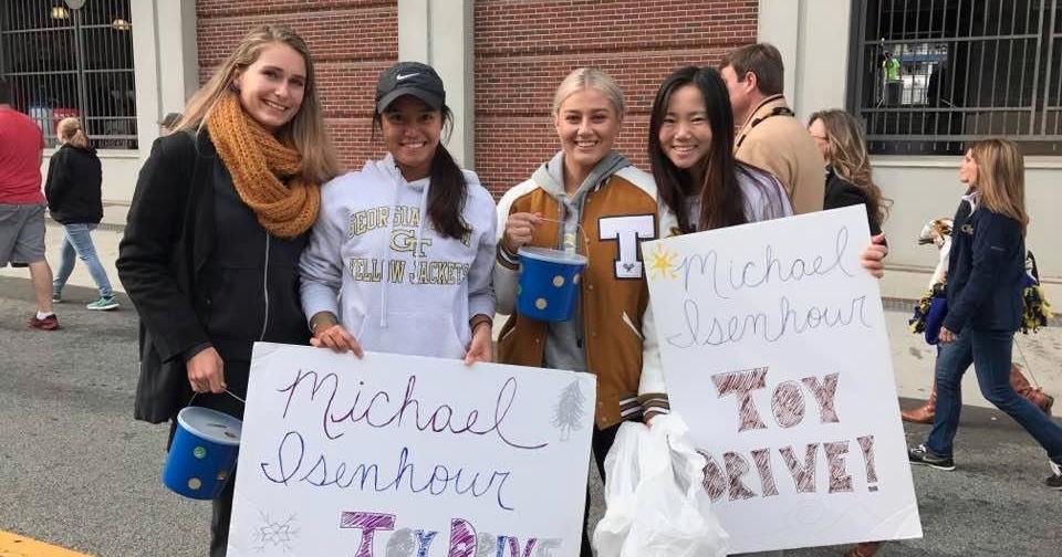 Georgia Tech's Michael Isenhour Toy Drive Still Honors Shiloh Grad ...