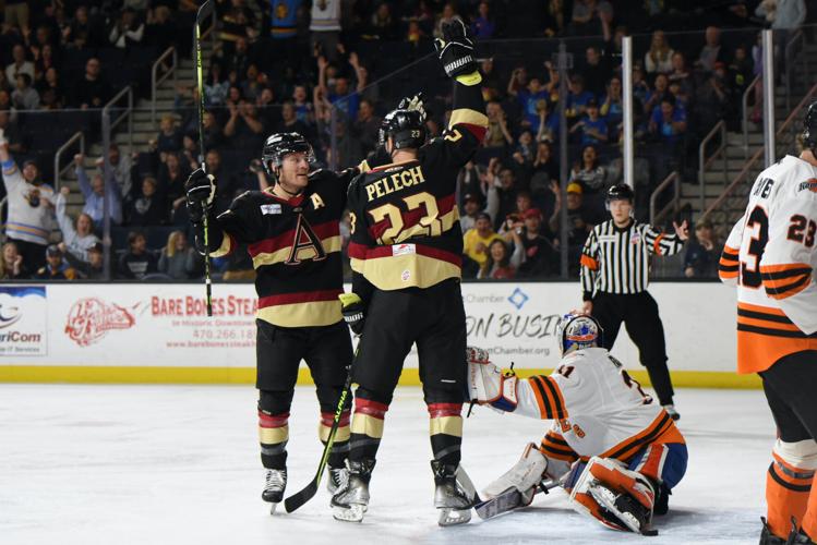 Sanghoon Shin, Atlanta Gladiators outlast Fort Wayne Komets for 6-4 victory | Sports ...