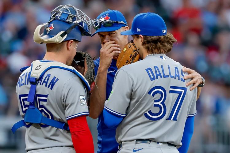Blue Jays rookie Dallas says 'a little God wink' set stage for beating ...