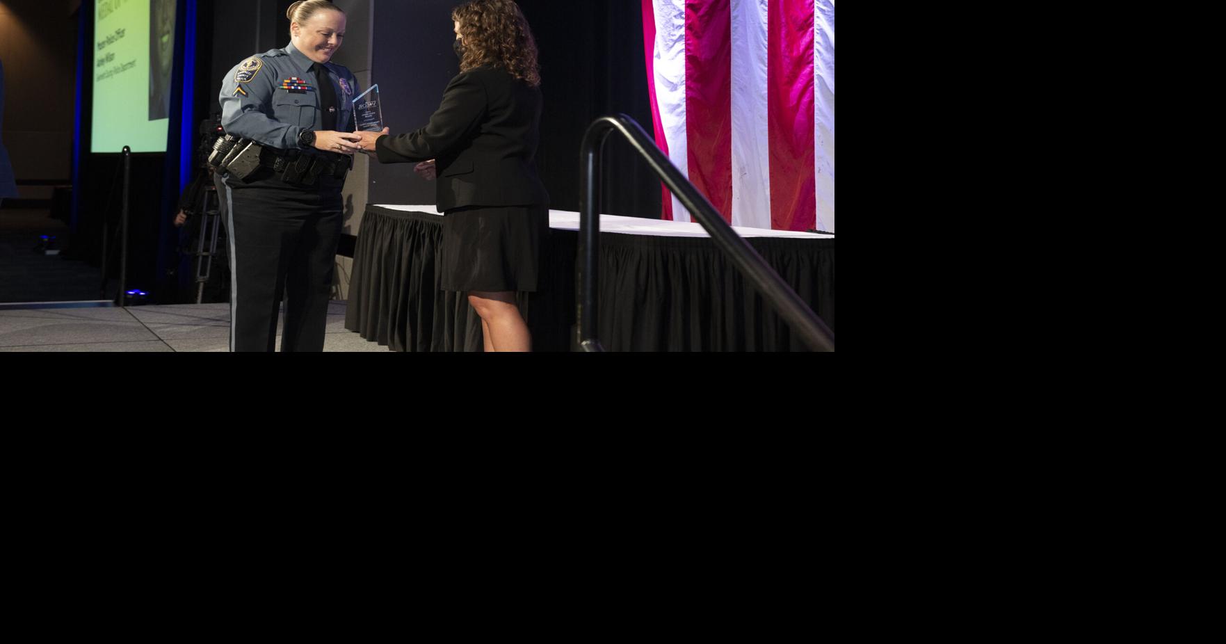Gwinnett Master Police Officer Ashley Wilson receives Medal of Valor ...