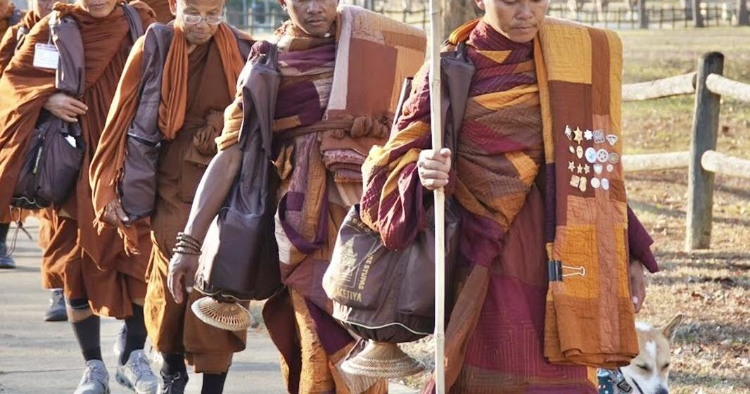 AROUND TOWN: Monks' Walk for Peace reaches Gwinnett | News ...