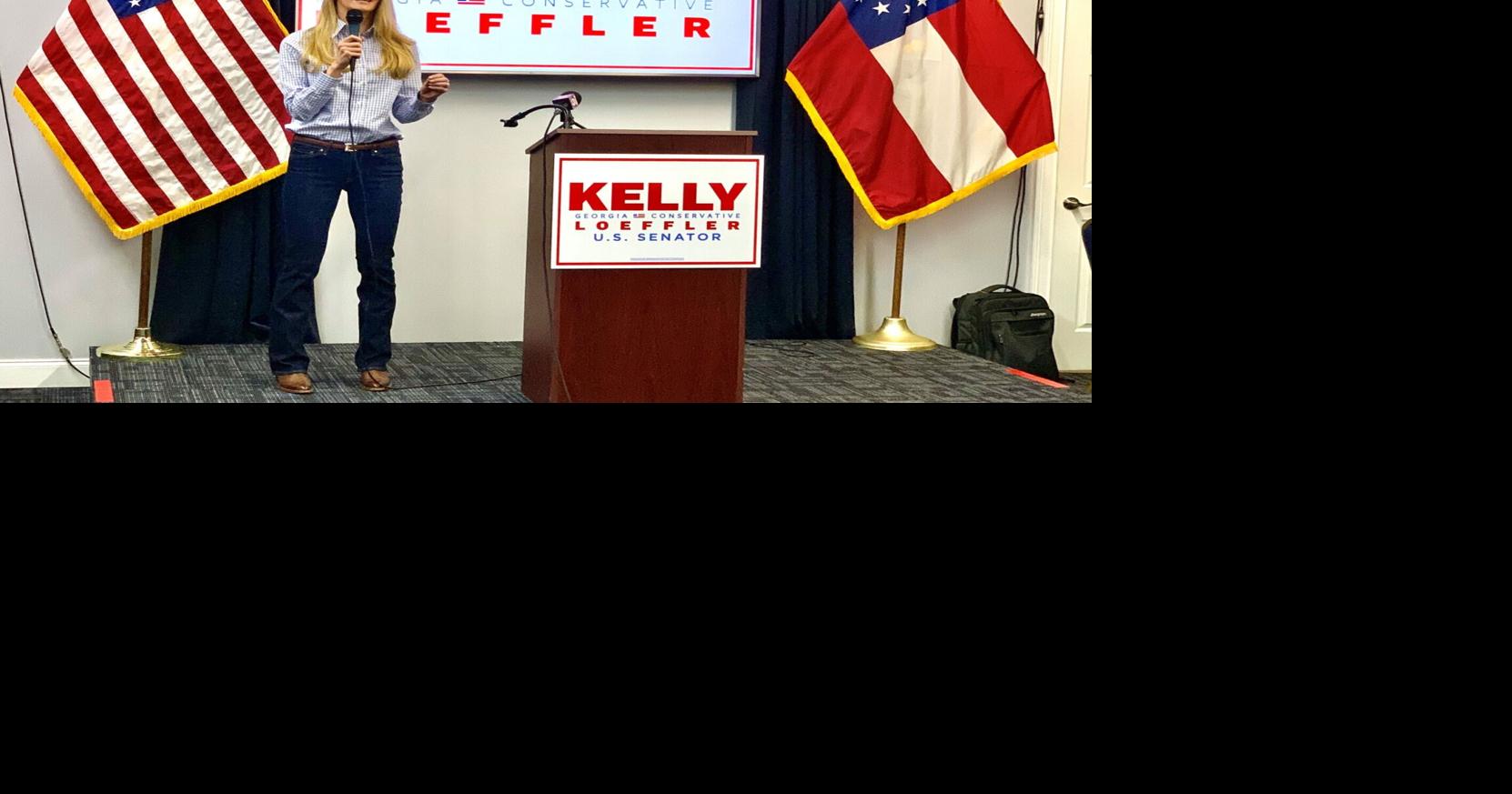 Georgia still a red state, former U.S. Senator Kelly Loeffler insists ...
