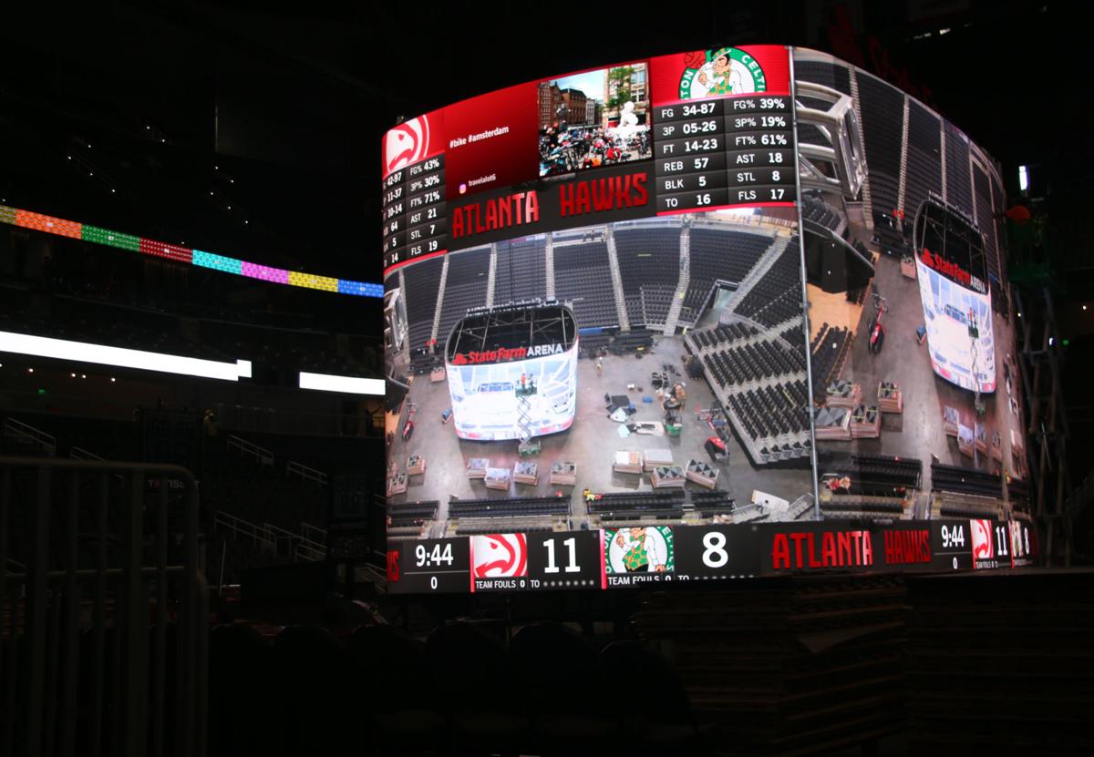 PHOTOS: Renovations to Atlanta Hawks' all-new State Farm Arena ...